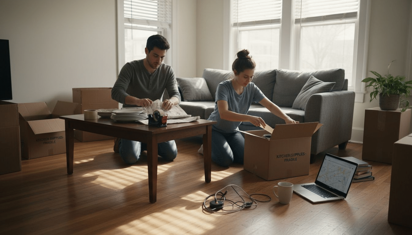 Step by Step Apartment Packing for Stress-Free Moves